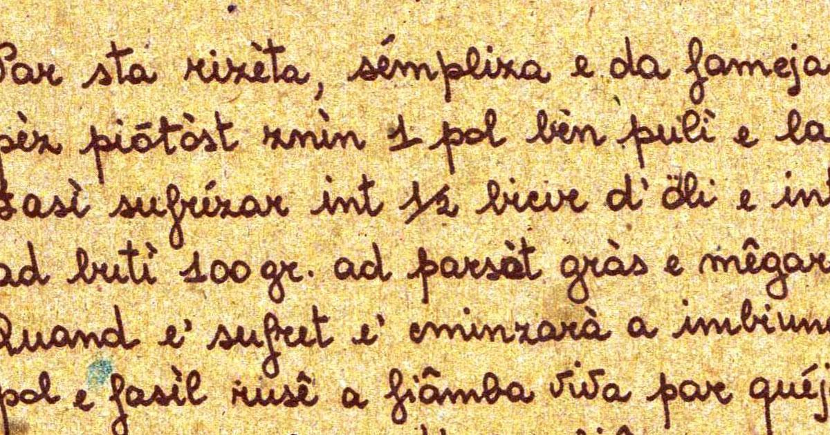 Dialetto e tradizioni della cultura Romagnola, vocabolario romagnolo